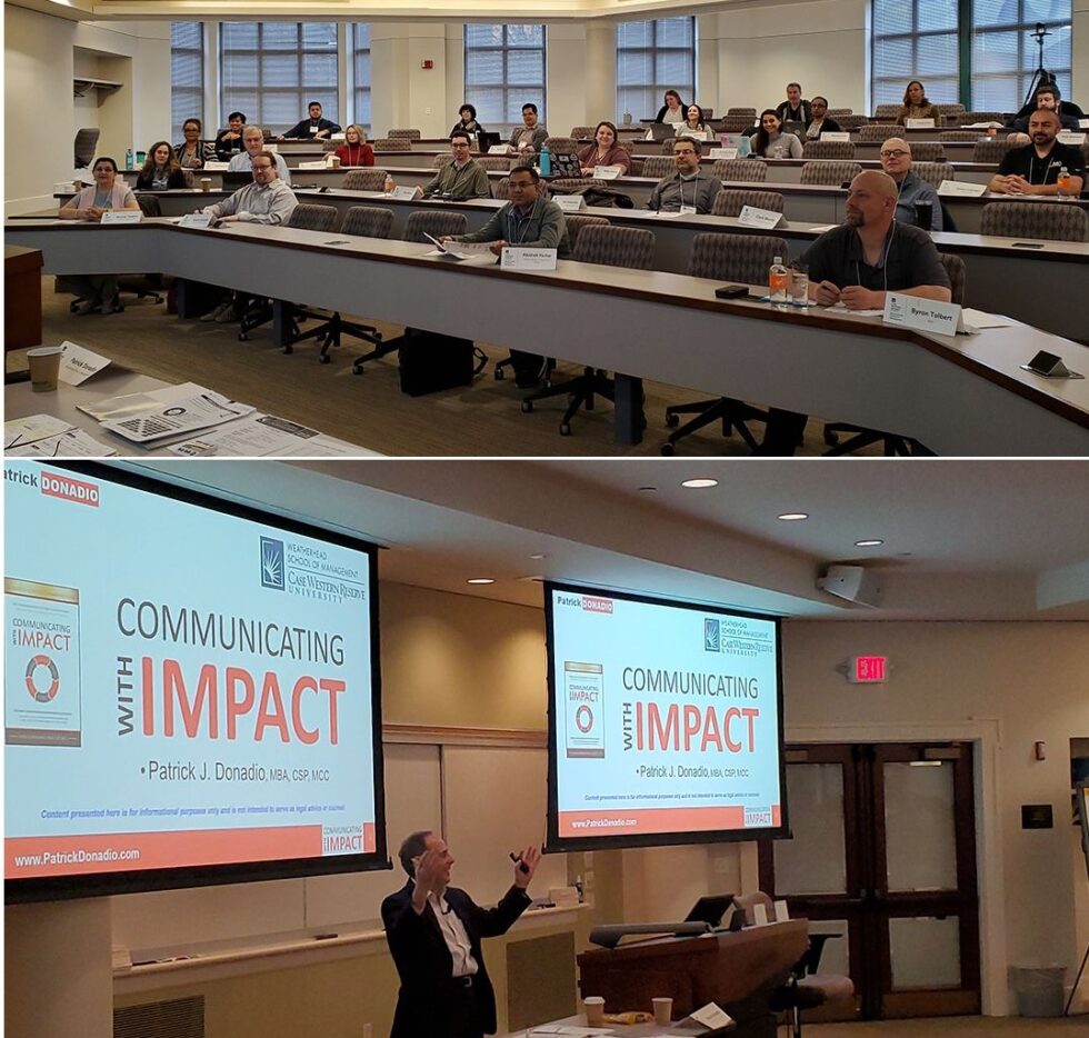 Speaking - Patrick Donadio - Communicating with IMPACT